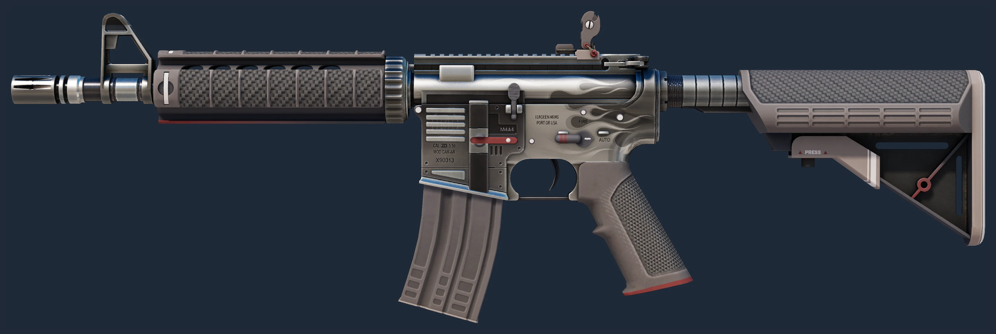 M4A4 | Магний (Прямо с завода) Скины CS2 с быстрой автовыдачей steam trade