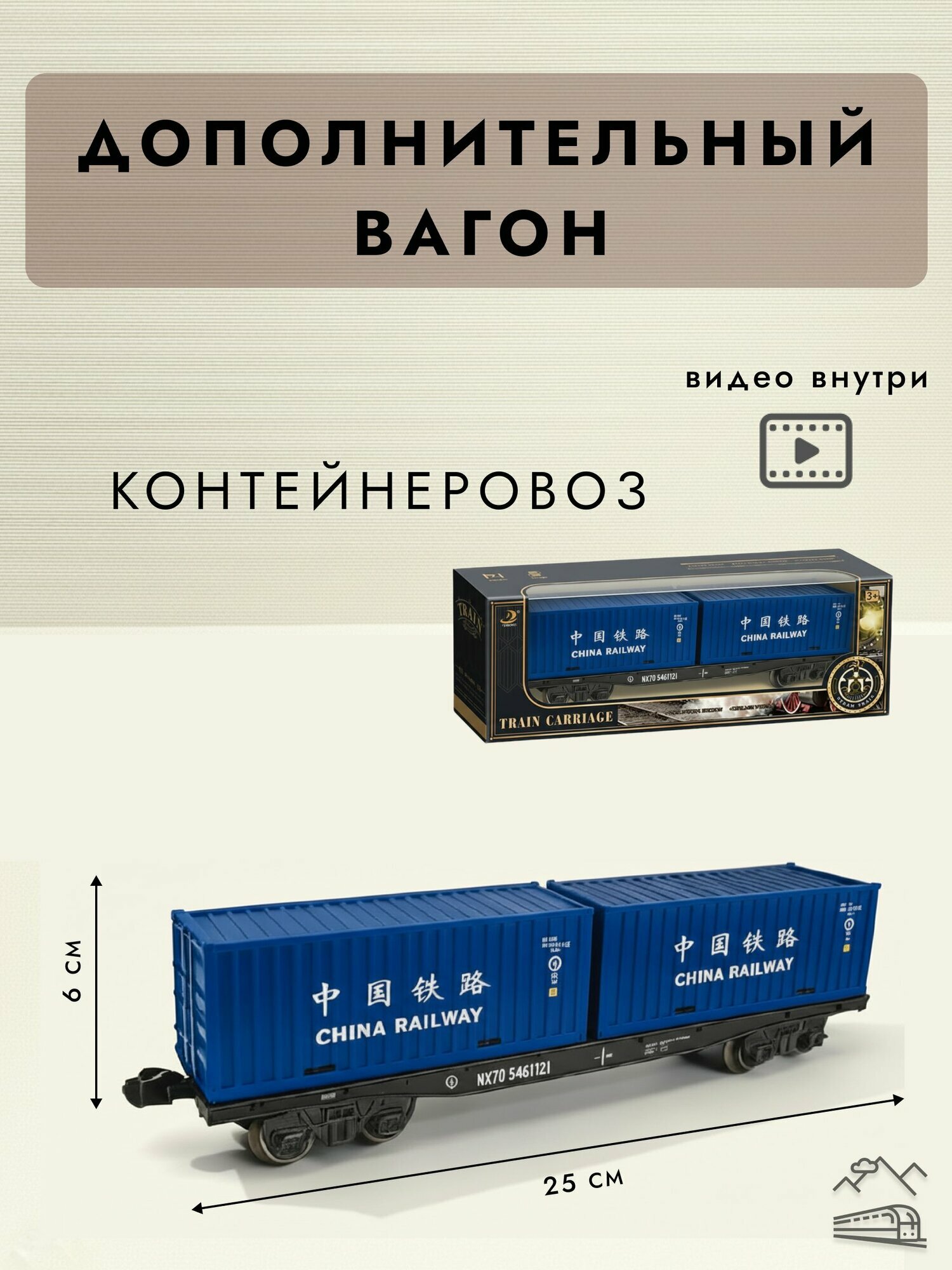 Дополнительный грузовой вагон