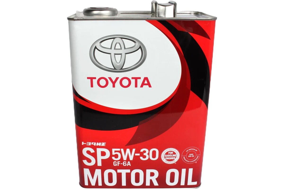 Моторное масло TOYOTA engine oil 5W-30 SP 4л, артикул 0888013705
