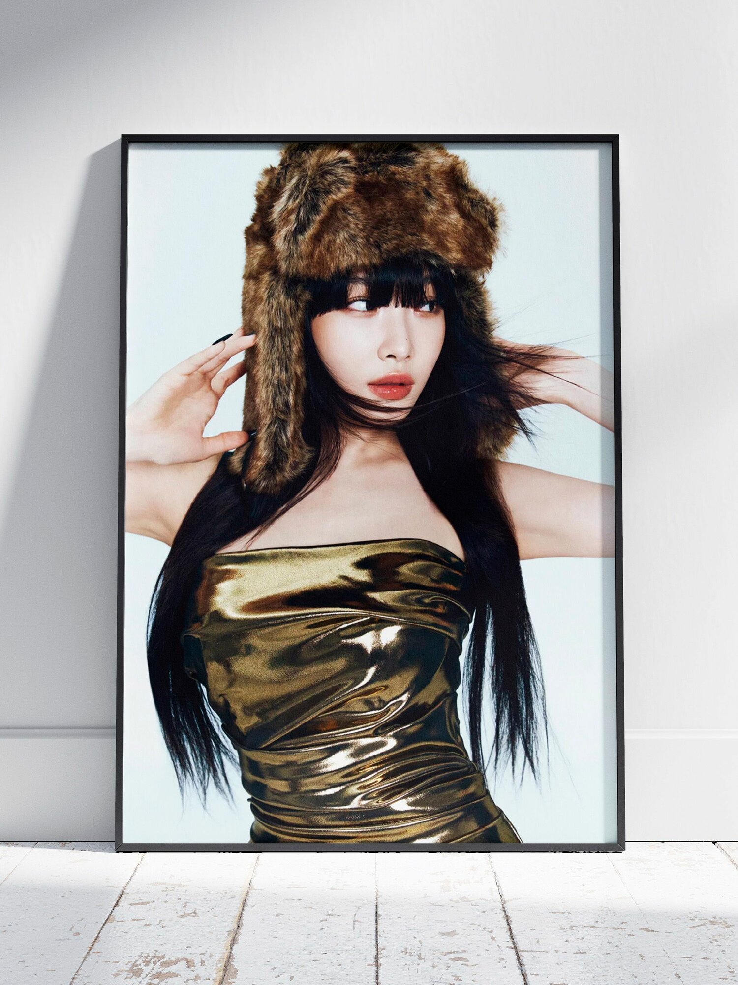 Плакат на стену для интерьера Корейский Стиль (Korean Fashion Style 16) - Постер по восточной эстетике формата A4 (21x30 см)