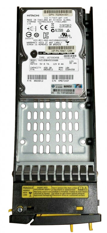 Жесткий диск HP 697388-001 450Gb SAS 2,5" HDD