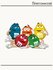 Термонаклейка для одежды и аксессуаров DTF-печать M&Ms