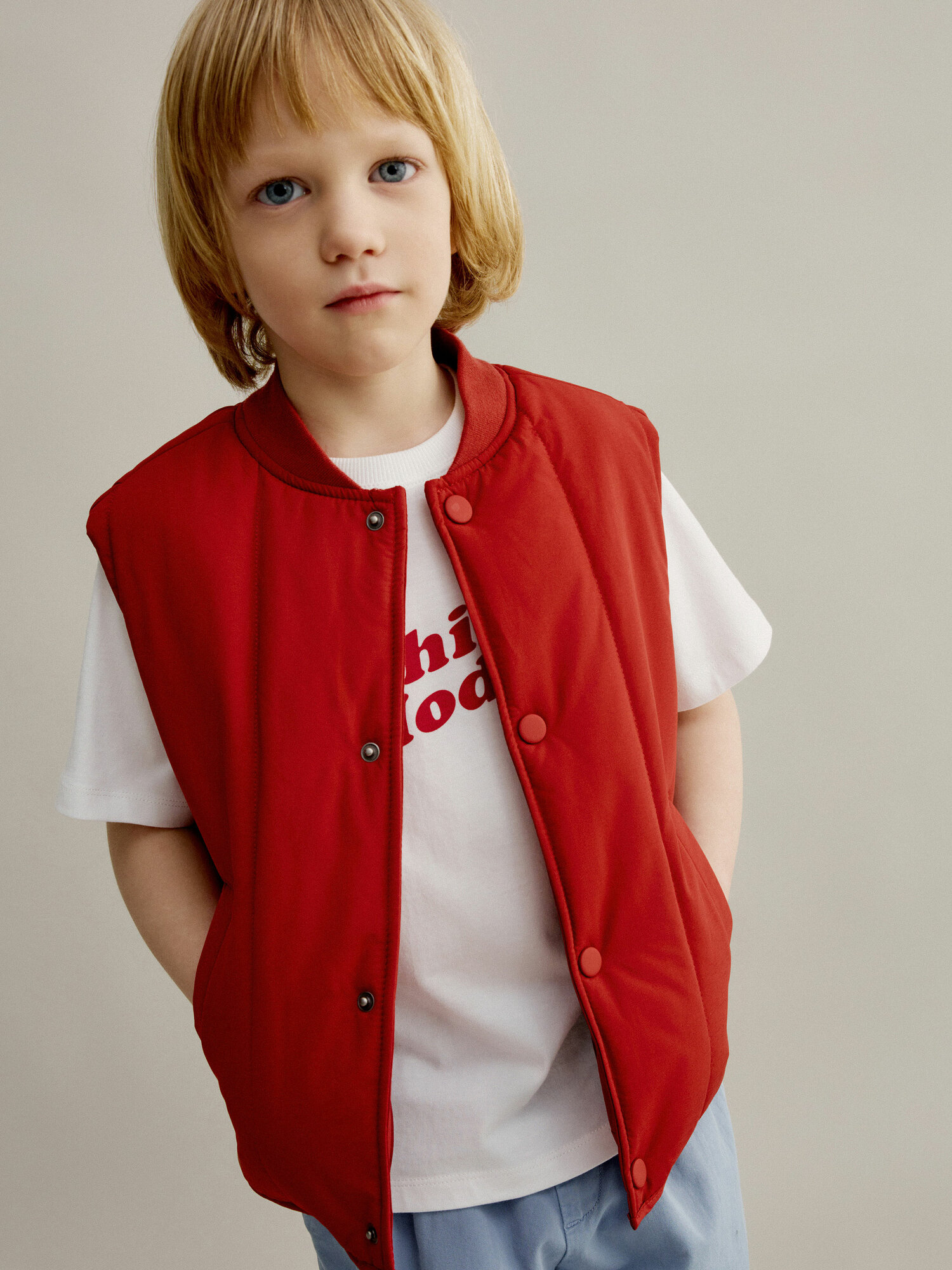 Жилет утеплённый