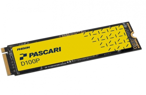SSD диск Phison D100P 480G NVMe PCIe Gen4x4 M.2 2280 1DWPD, RoHS (HDS-PMN-D1802K480GP0)