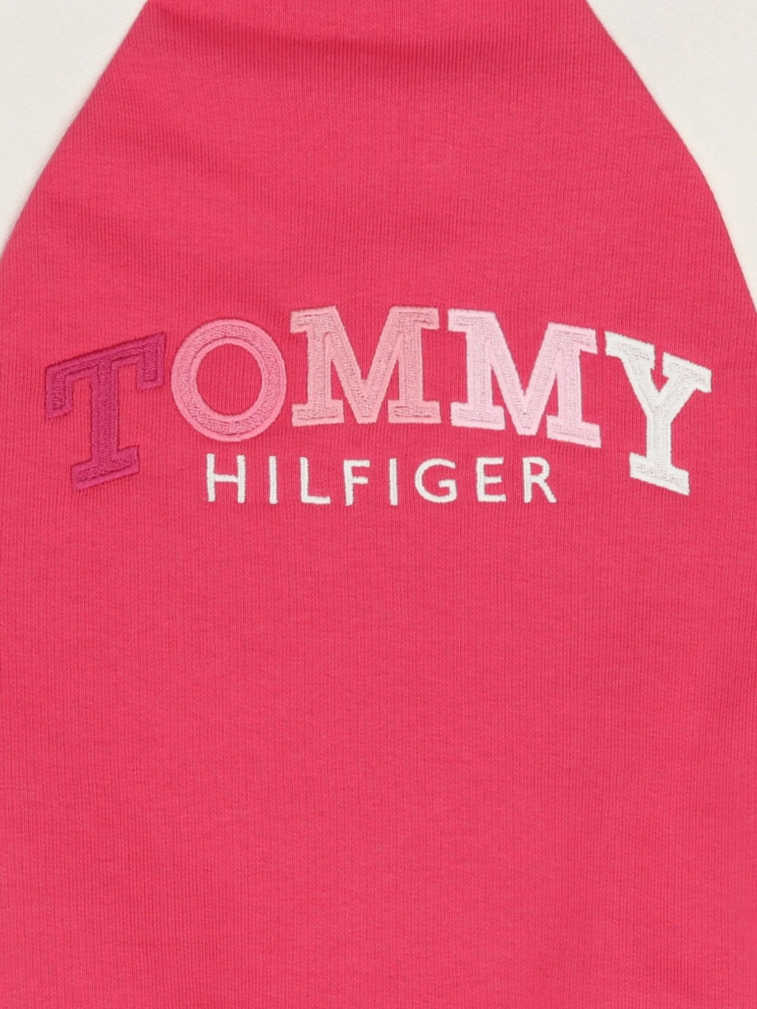 Бомбер TOMMY HILFIGER, размер 166, розовый — фото 1