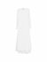 Платье Vivetta Pleated maxi dress, размер 44, бежевый/белый