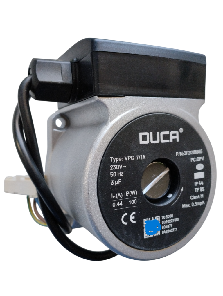 Двигатель (голова) насоса DUCA VPG-7/1A 15-70 (аналог Grundfos на котёл Vaillant) против часовой стрелки арт.0020025042