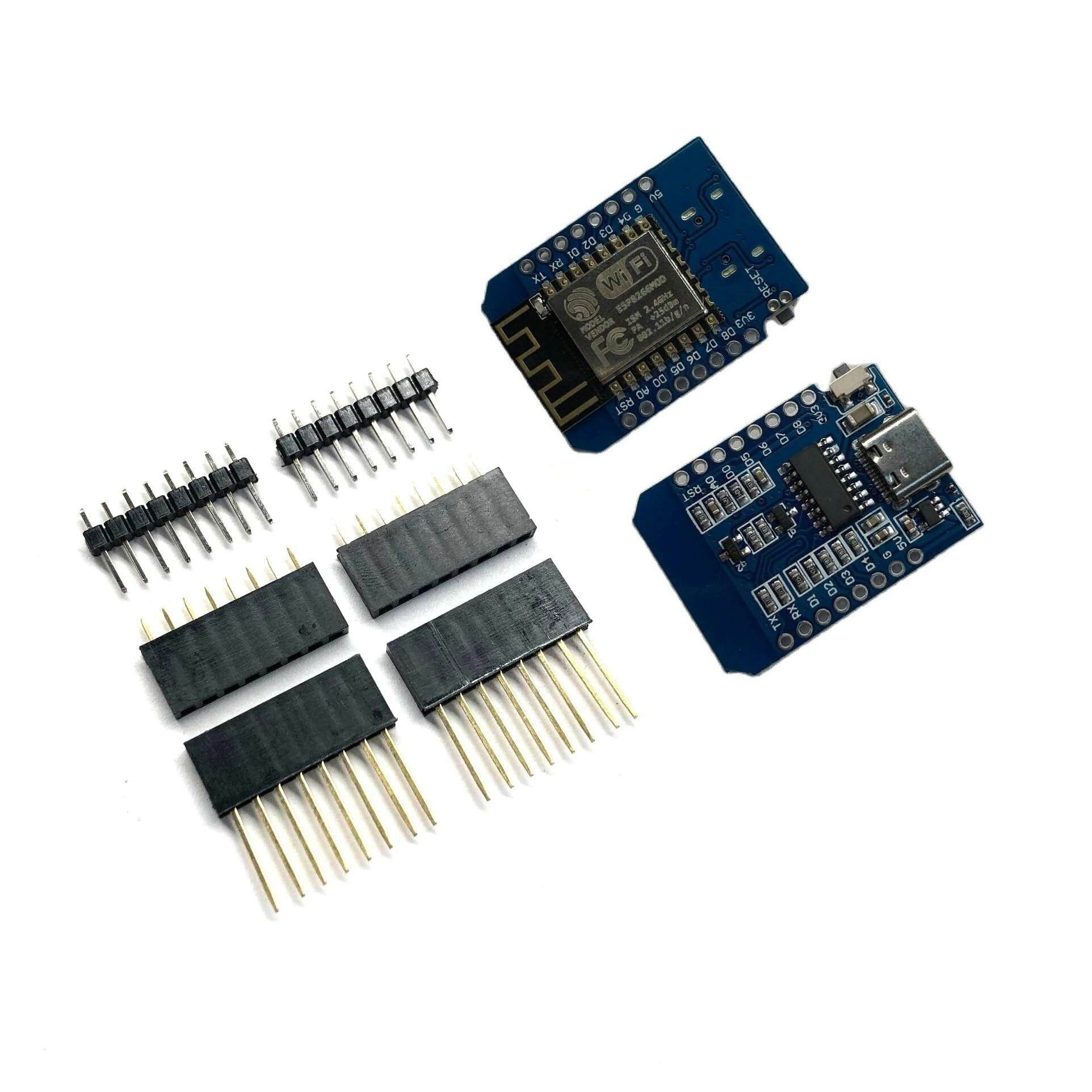 1 шт Модуль электронный ESP8266MOD D1 MINI TYPE-C макетная плата NodeMCU Lua IOT 3,3 В с контактами