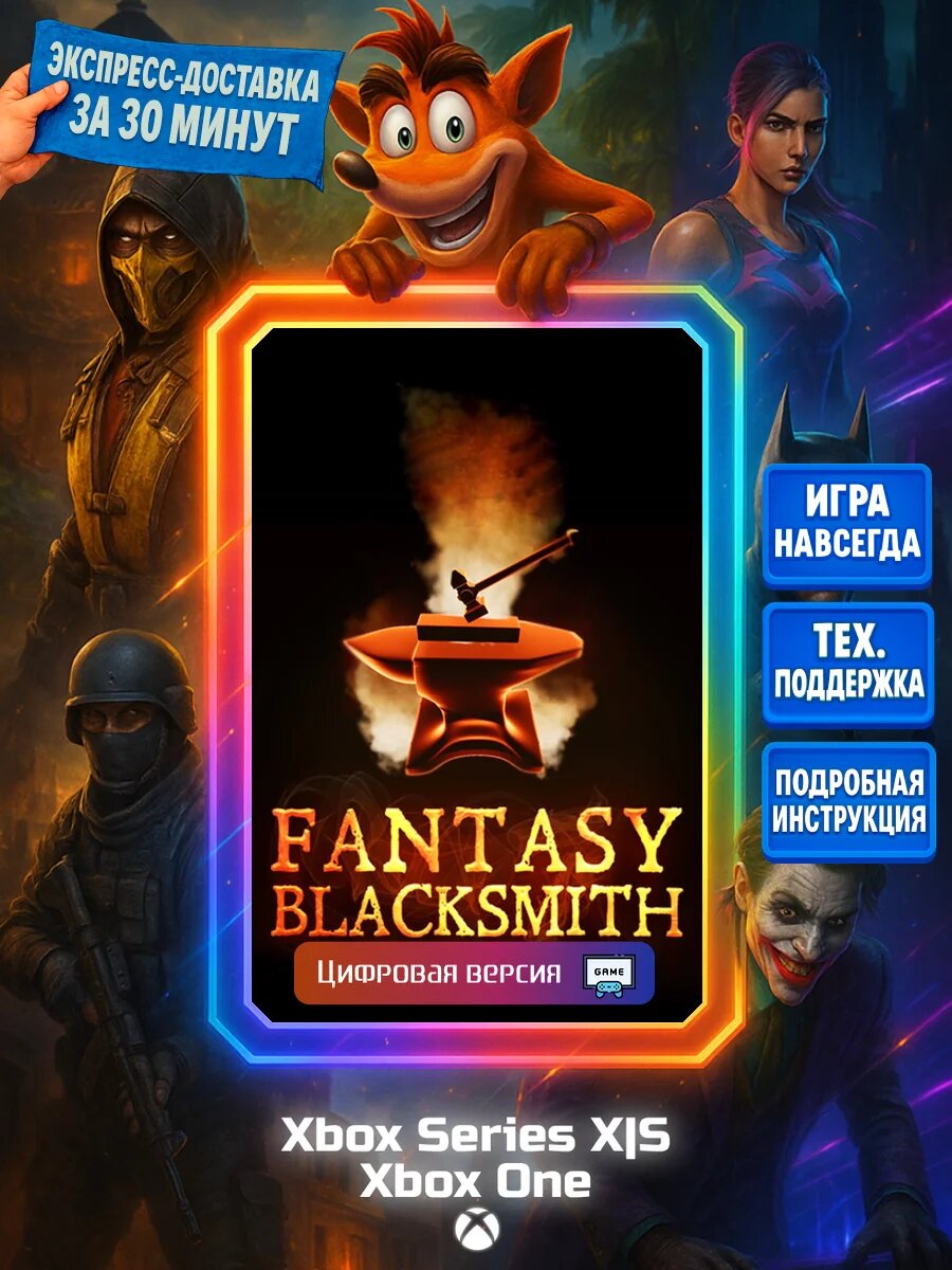 Fantasy Blacksmith One, Series X|S Цифровая версия игры | Доставка на почту