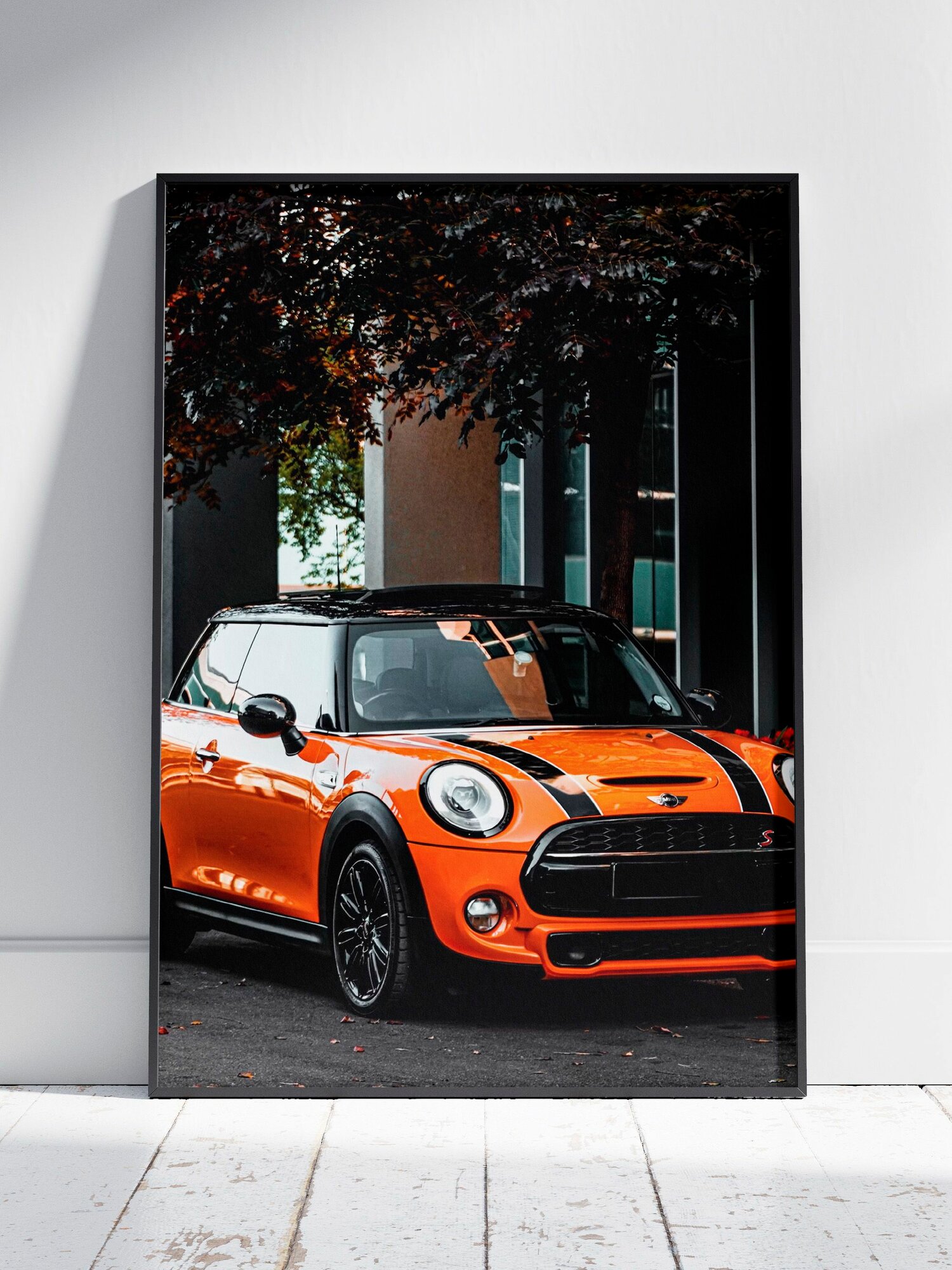 Плакат на стену для интерьера Легенды Авто (Мини Купер - Mini Cooper 6) - Постер по машине формата A3 (30x42 см)