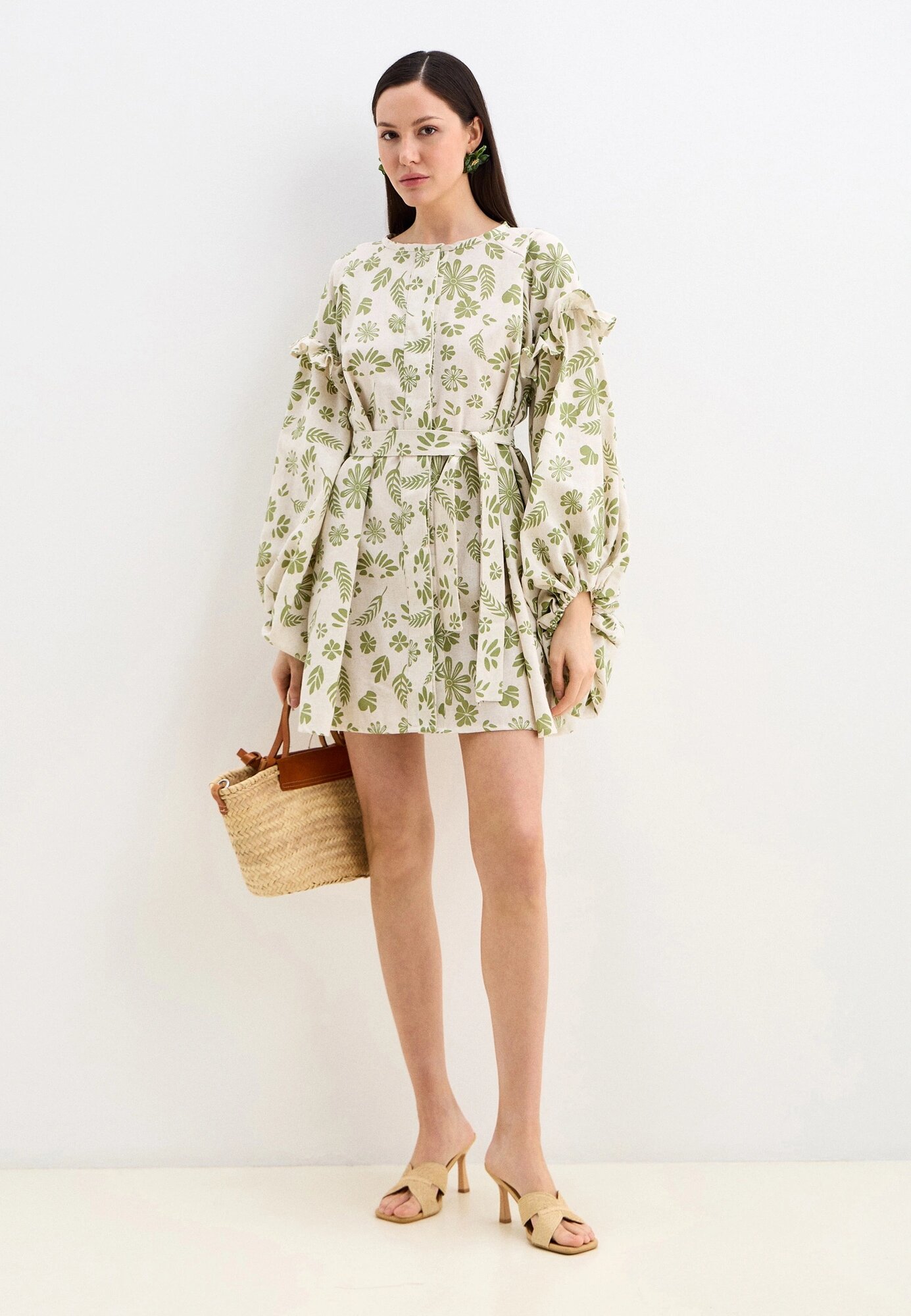 Платье Льняное летнее