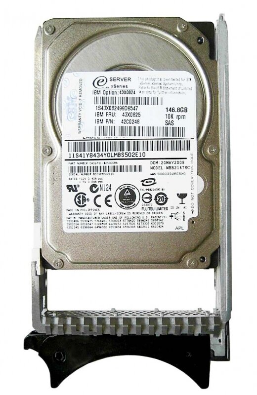 Жесткий диск IBM 43X0826 146Gb SAS 2,5" HDD