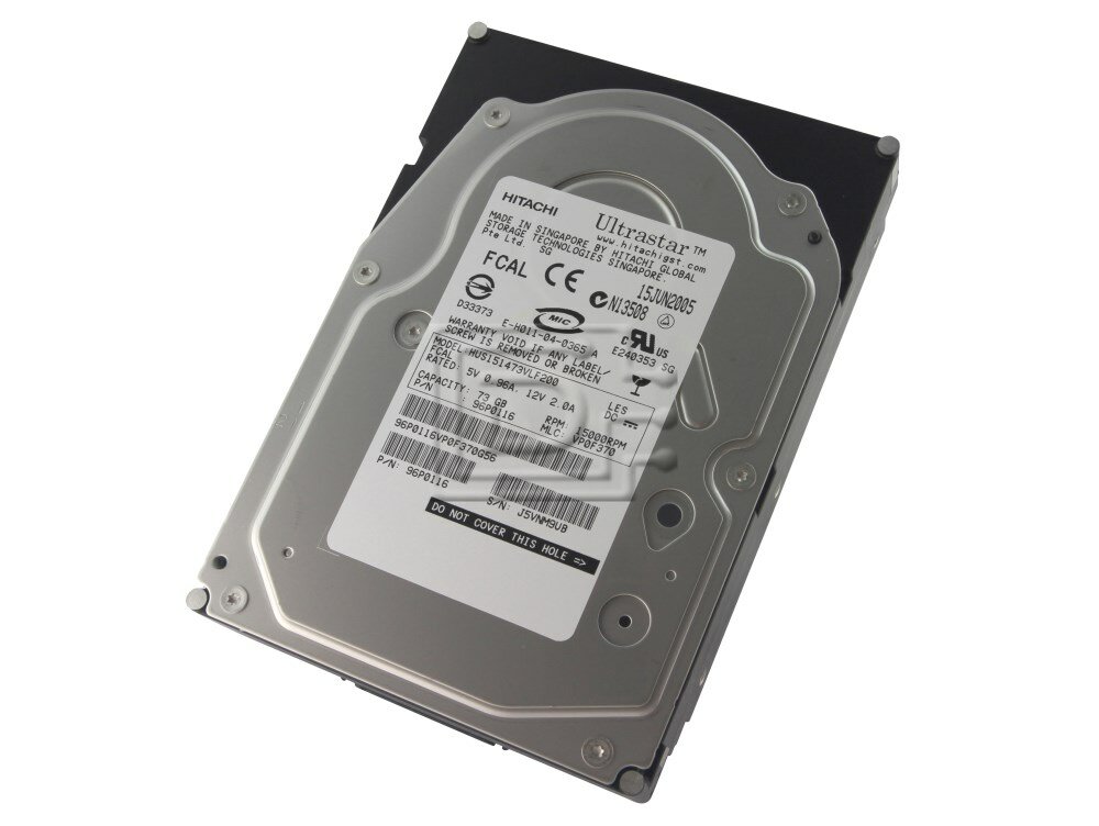 Жесткий диск Hitachi 96P0116 73,4Gb 15000 Fibre Channel 3,5" HDD