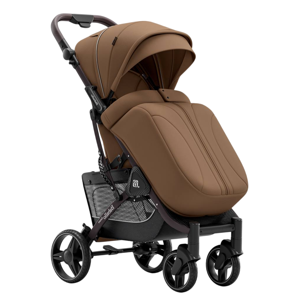 Прогулочная коляска BREND BABALLO ORIGINAL 2026, цвет коричневый, коричневая рама