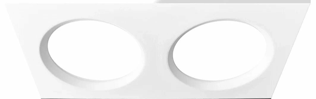 LED панель квадратная EKS PRACTIC DUO, 12 Вт, 780ЛМ, 4200К, белая