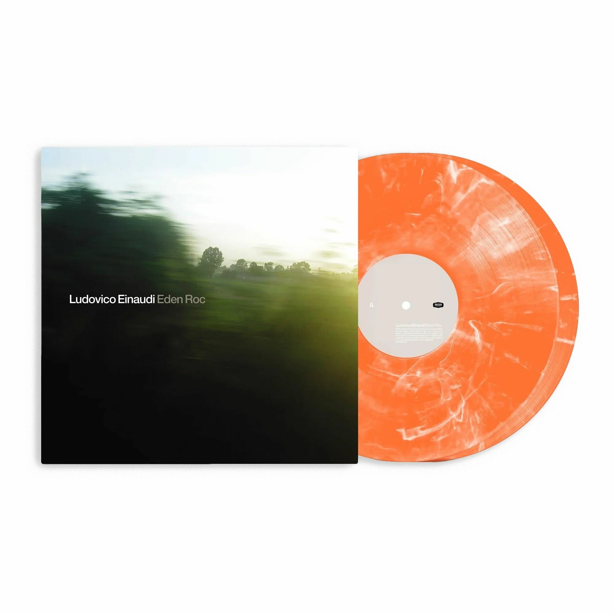 Виниловая пластинка Ludovico Einaudi - Eden Roc /> Stereo, Orange Splatter Vinyl