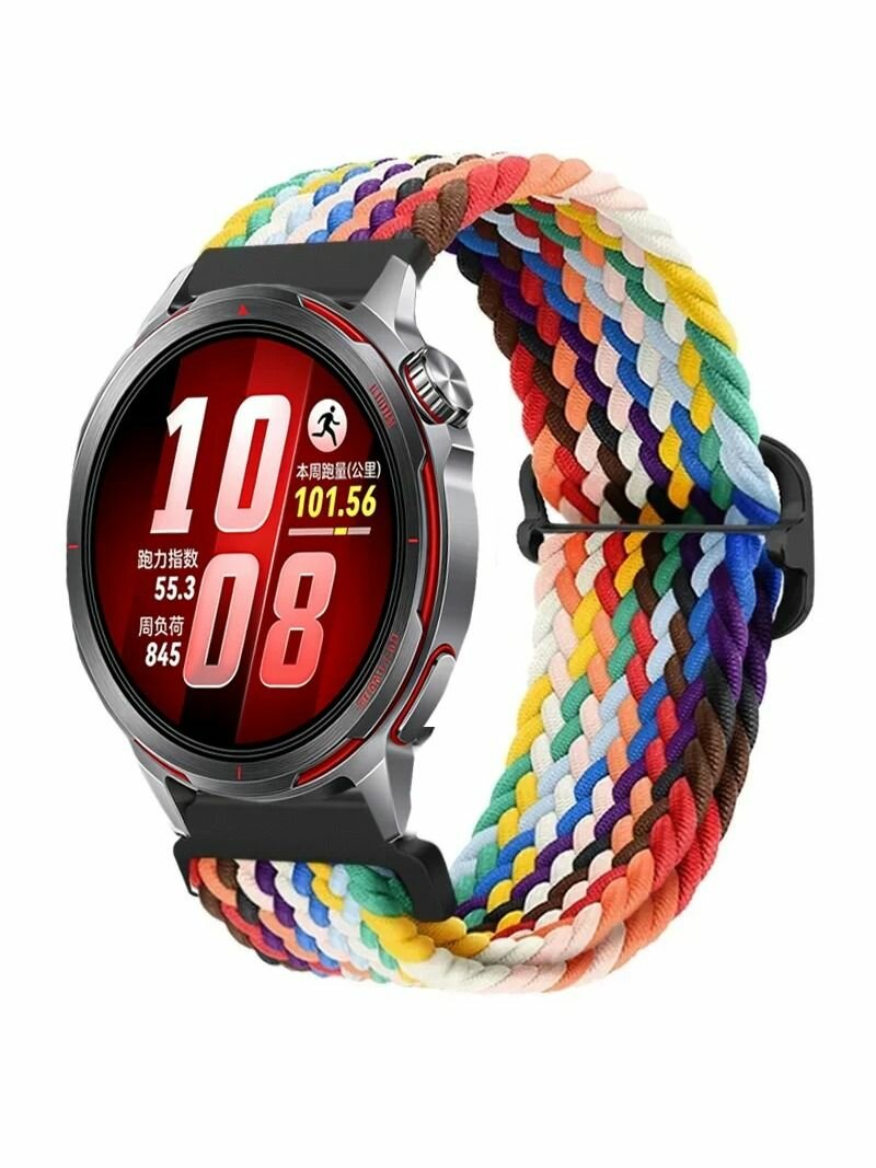 22 мм нейлон плетеный петельный ремень для Huawei Watch GT Runner 2 спортивный браслет браслет