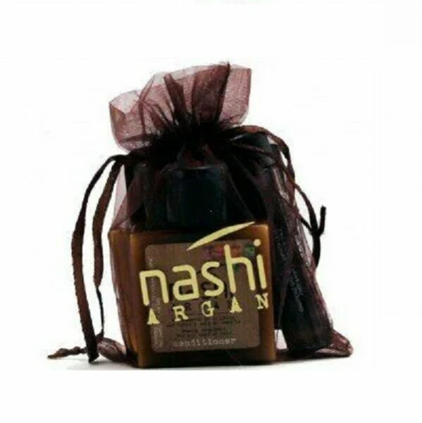 Nashi Argan - Дорожный набор (Шампунь 30 мл + кондиционер 30 мл + Oil 5 мл) Набор уходовой косметики