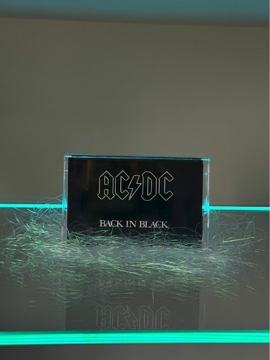 Аудиокассета ACDC - Back in black