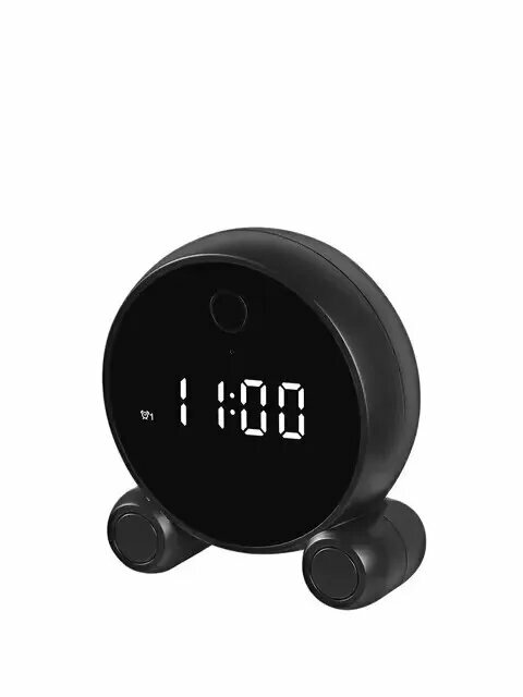 Wi-Fi-часы-колокольчик с камерой Tuya HD 1080P с ночным видением, детекцией движения, портативная камера для домашней безопасности и наблюдения Wi-Fi-часы IP-камера-