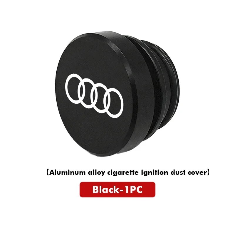 Крышка прикуривателя Audi Black-1PC