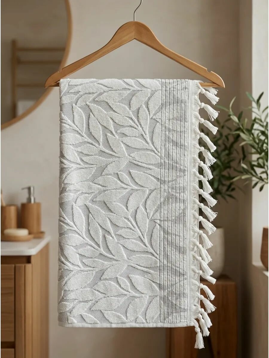 Полотенце банное Mia bella Home Textile махровое 90х150 Турция хлопок премиум