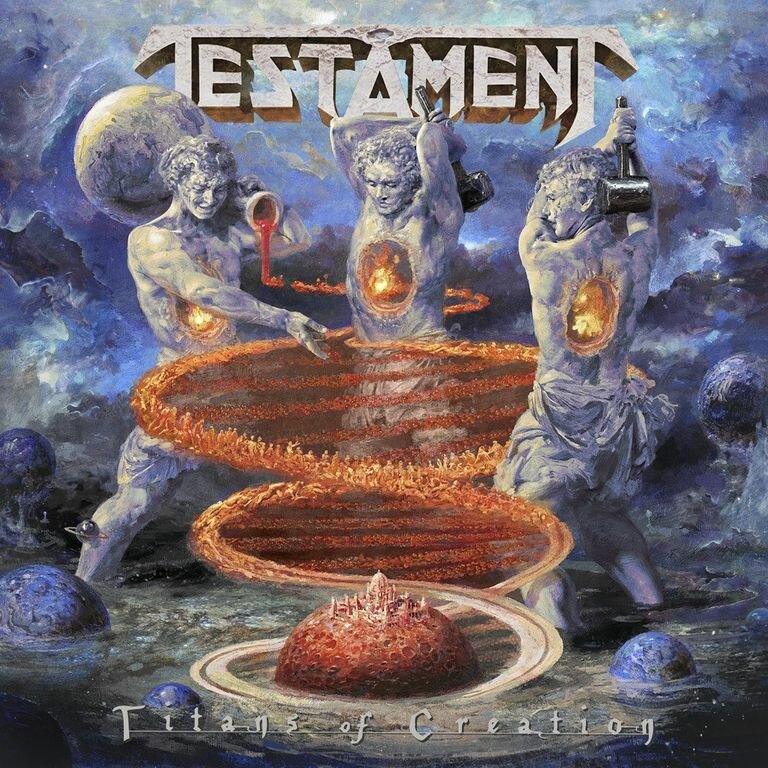 Фирменное издание TESTAMENT - Titans of creation CD