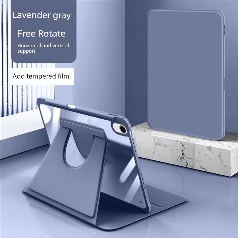 Чехол-книжка для iPad A1566/A1567, вращающийся защитный чехол для планшета Apple iPad Air 2-го поколения, складная
