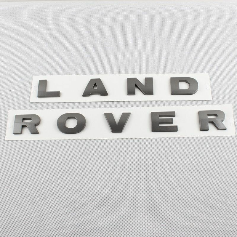 Наклейка Land Rover на капот и багажник для Discovery 3/4, Range Rover Evoque Sport, ABS, исходный размер, 4 цвета