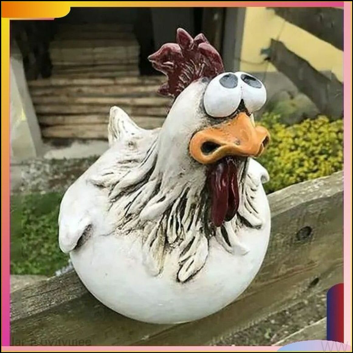 Фигурка садовая