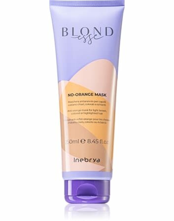 Маска для волос Inebrya BLONDesse No-Orange Mask, 250 мл