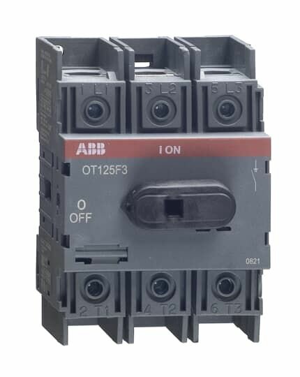Рубильник ABB OT125F3 (с ручкой) 1SCA105033R1001