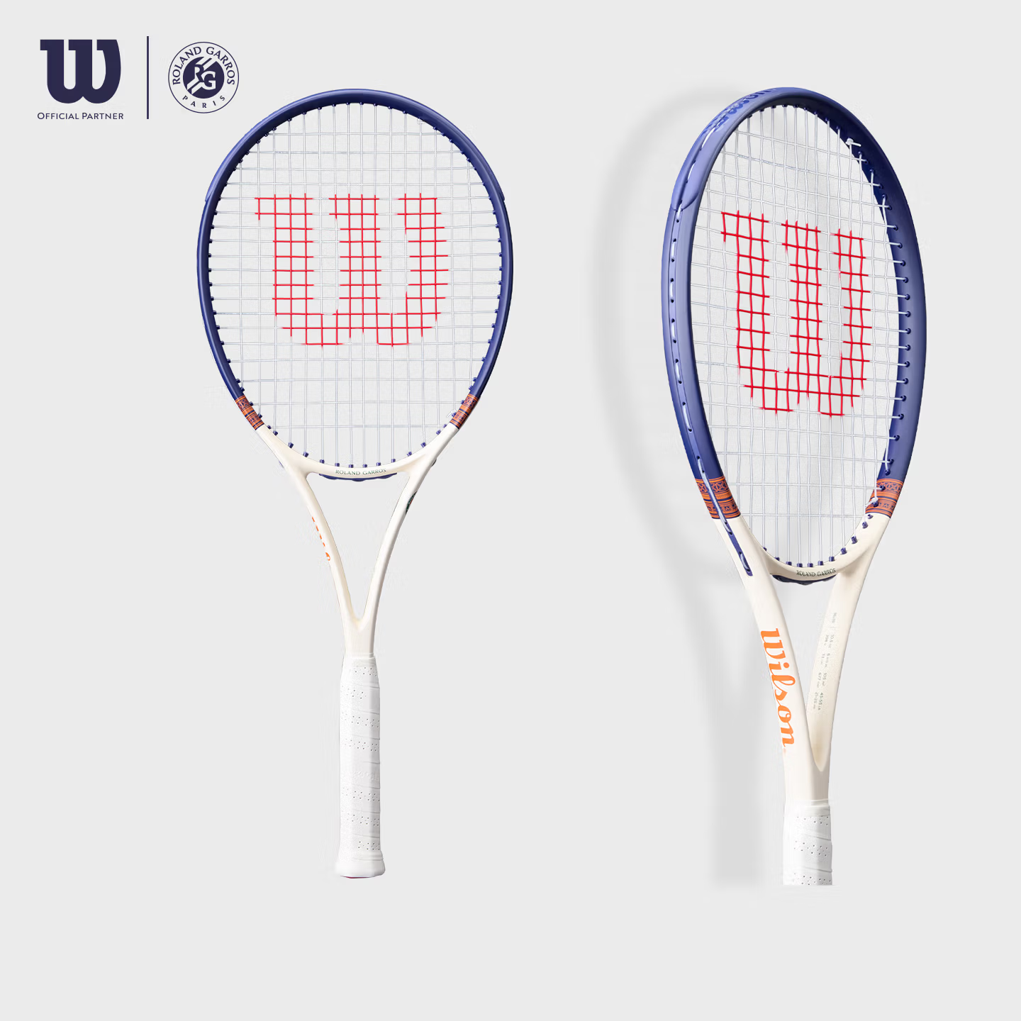 Теннисная ракетка Wilson Roland Garros TRIUMPH – официальная коллекция Ролан-Гаррос (рукоятка 2, со струнами)