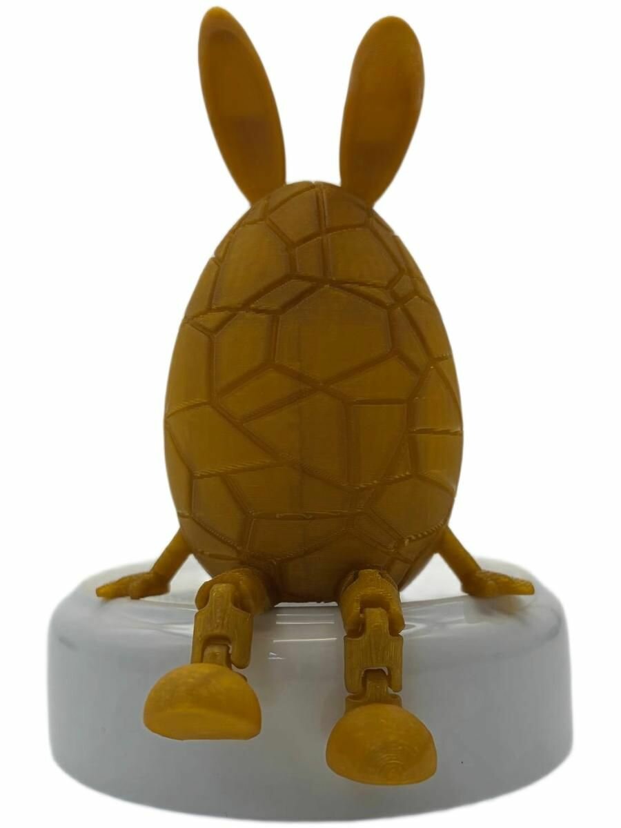 Антистресс игрушка кролик яйцо. Подвижная фигурка.