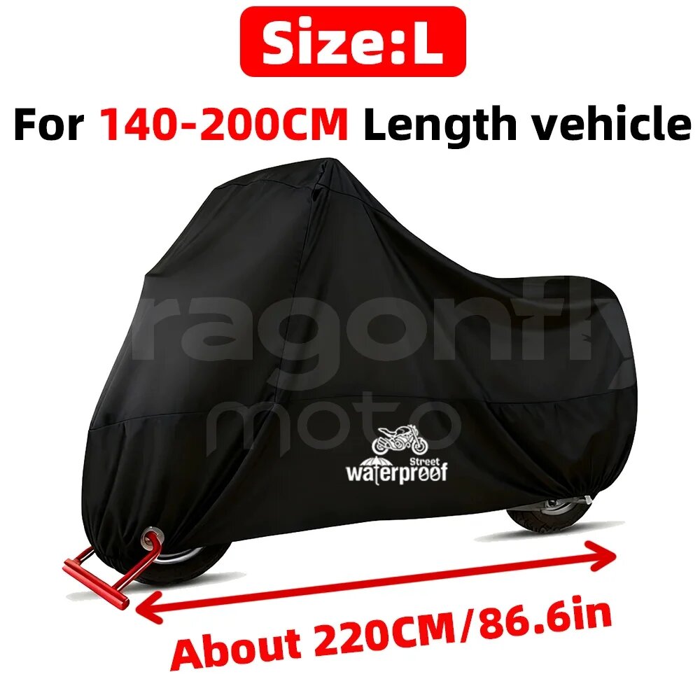 Чехол для мотоцикла Honda X-ADV 750 XADV750 Forza 750, защита от ультрафиолета, дождя и пыли, L