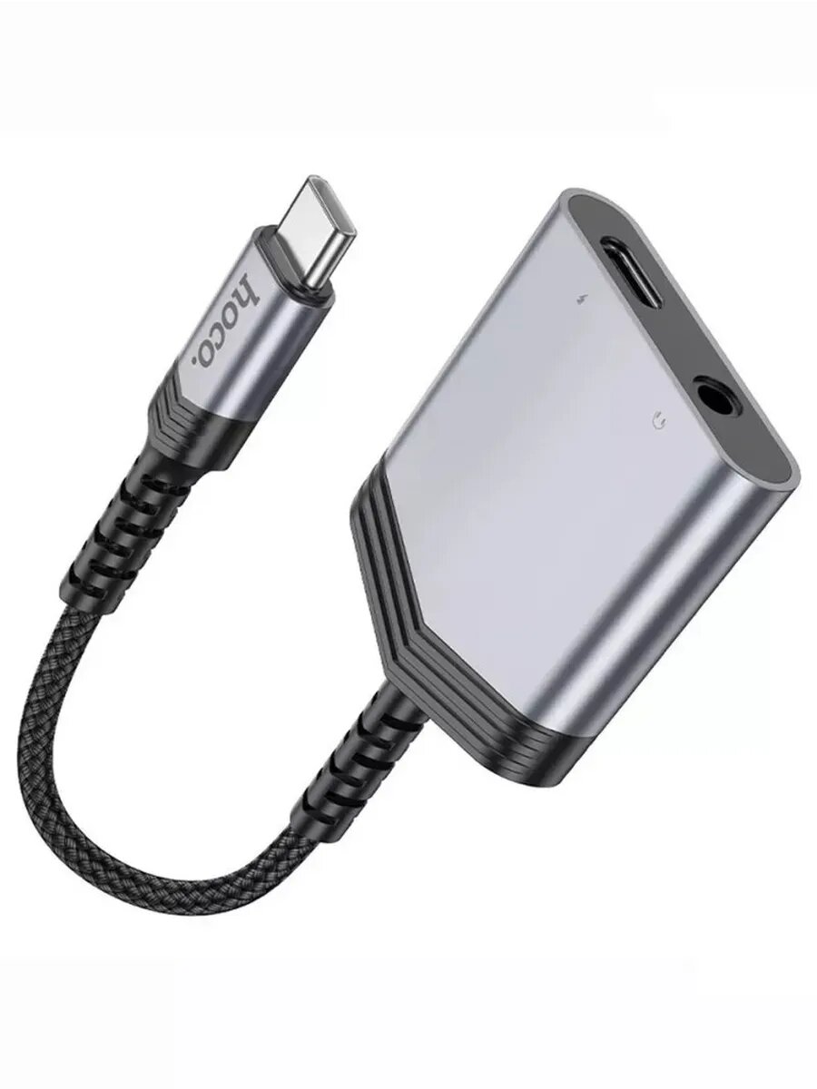 Цифровой аудиоадаптер с Type-C и 3,5 мм