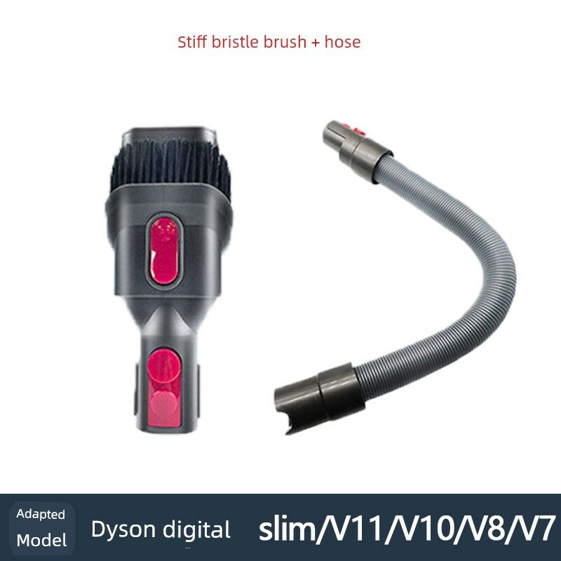 Подходит для аксессуаров для пылесосов Dyson V7V8V11V10, тонкий шланг с всасывающей головкой, щетка для матраса, зазор,
