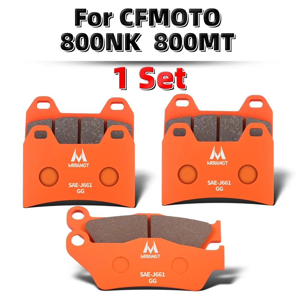 Тормозные колодки MRRANGT для CFMOTO 800NK 800MT, 1 комплект