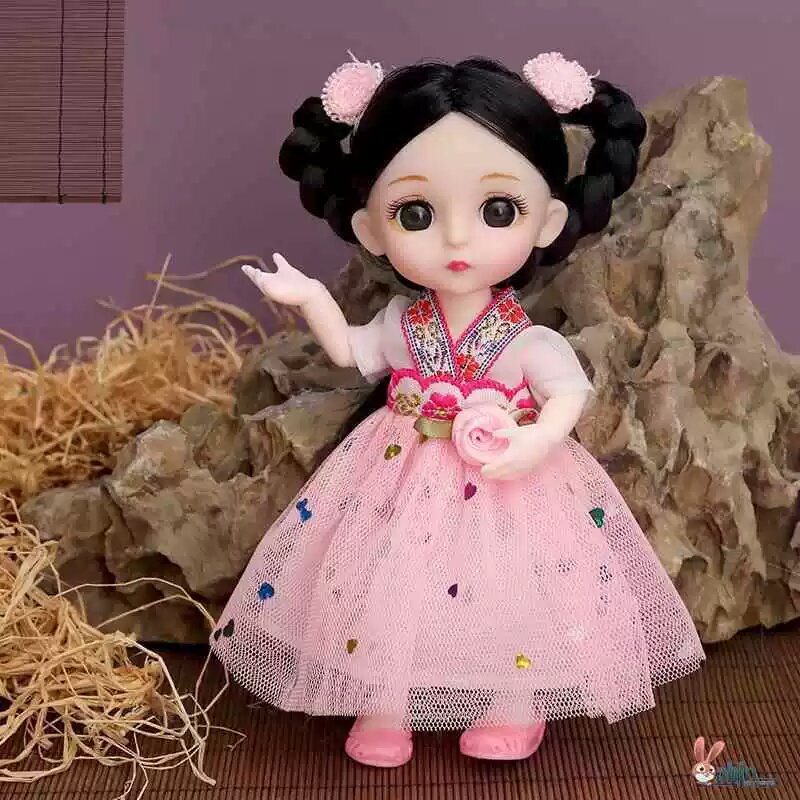 16cm игрушки Принцесса Эльза для девочек, миниатюрный реалистичный набор кукол Белоснежка для детей Милый малыш 14_16cm