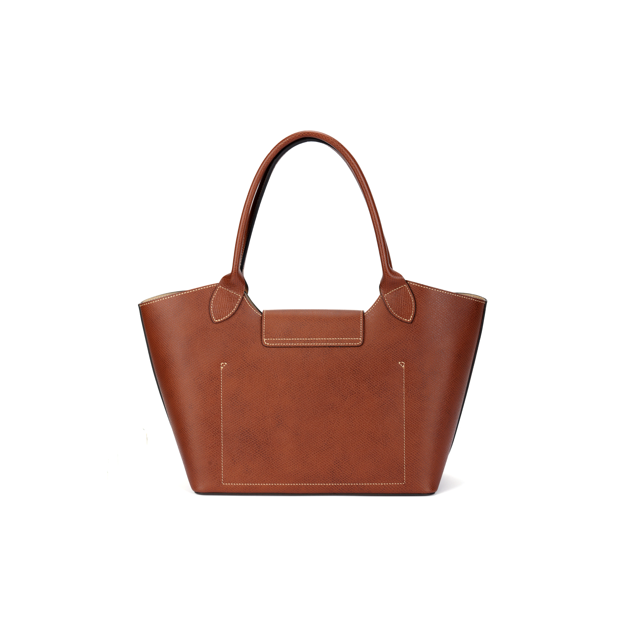 Сумка Longchamp, фактура матовая, коричневый — фото 1