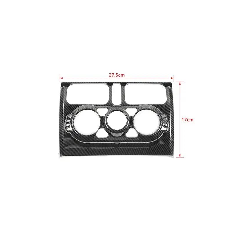 Декор кондиционера Automatic Carbon для Suzuki Jimny 2019-2023