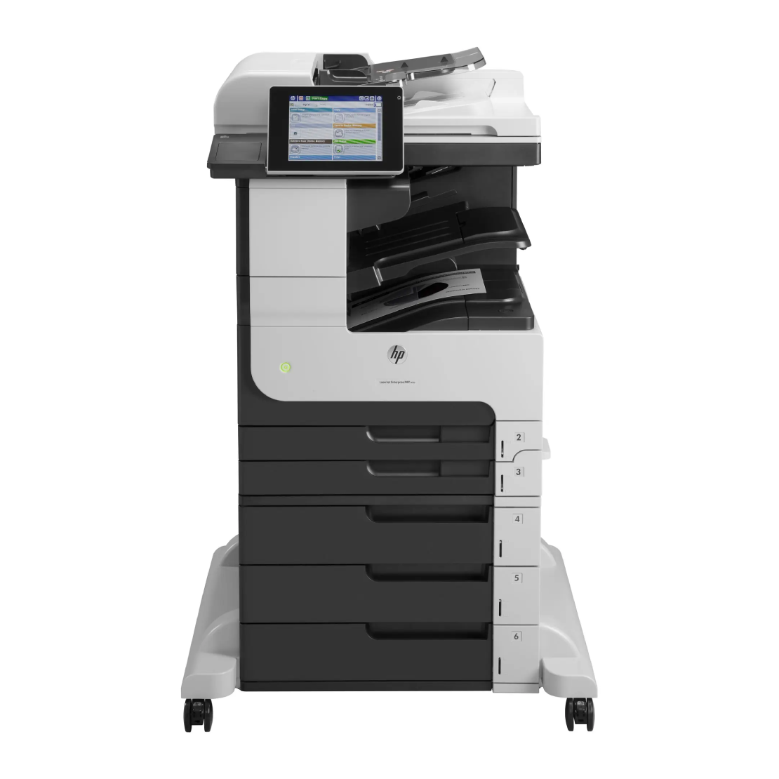 МФУ лазерный HP LaserJet Enterprise 700 M725z, монохромный, A3, Gigabit Ethernet, USB 2.0, черный/белый
