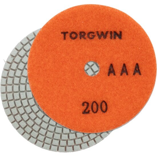 Torgwin Диск алмазный гибкий на липучке ?100мм (черепашка) универсал 200LUX " (10шт) / T1162503