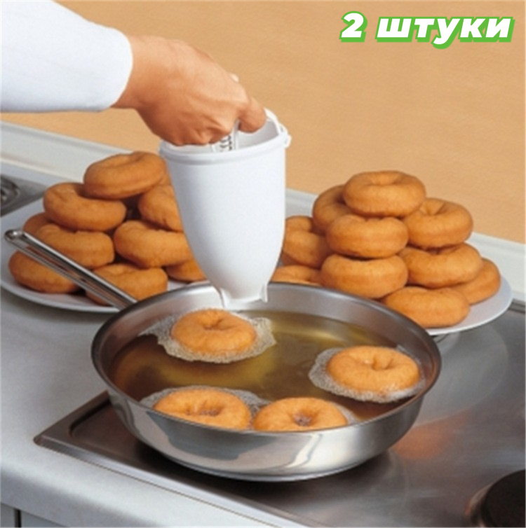 Форма для выпечки пончиков, инструмент для выпечки, 2 шт