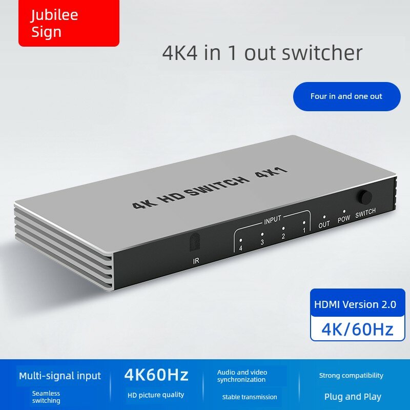 HDMI-коммутатор 3-в-1, разветвитель 8K высокой четкости, 1-в-2, 4K120Гц, 3/4/5 входов, 1 выход, расширитель интерфейсов