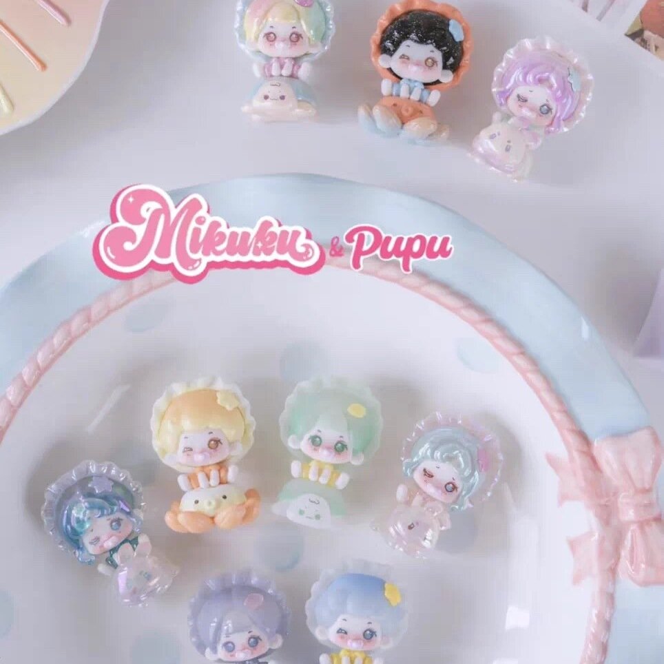 Новинка в наличии: Серия Mikuku Symphony Bubble Hall – коллекция модных игрушек Cute Bean Blind Box премиум-класса. Без
