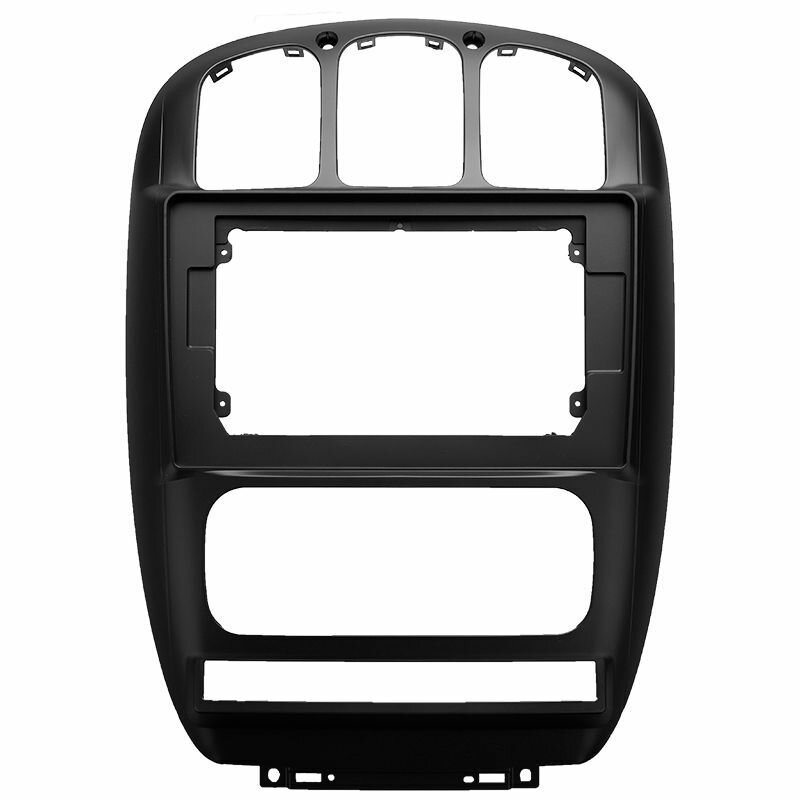 Установочный комплект Teyes (рамка+провода питания) для магнитолы 10" для Dodge Caravan 4 Chrysler Voyager RG RS 2000-2007 (Комплектация А)