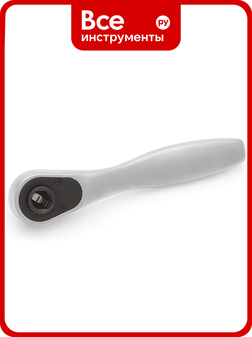 Укороченная трещотка Дело Техники для бит 60 зубцов 1/4" 608660