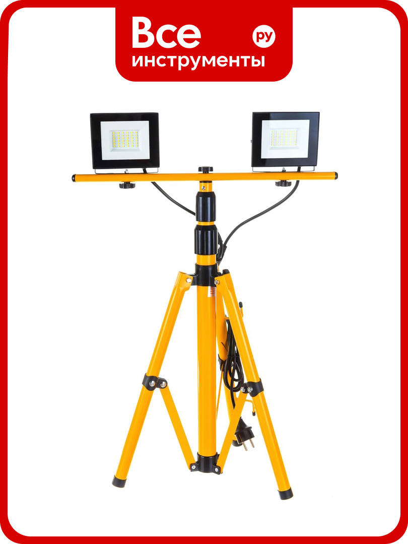 Прожектора на штативе Gigant 60W, 2*30W 6400К 220V IP65 GTMS-60