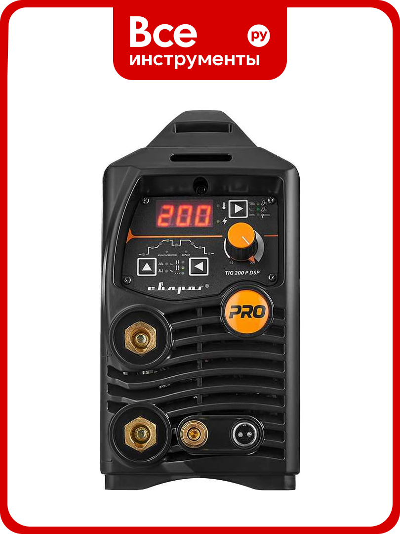 Сварочный инвертор Сварог TIG 200 P DSP "PRO" W212 000000 90925, для профессионального